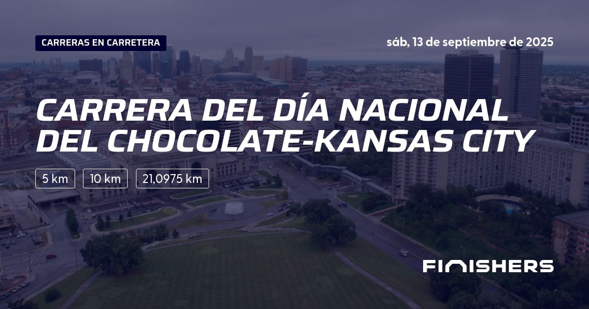 🏃 Carrera del día nacional del chocolate-Kansas City 2025 - Toda la ...