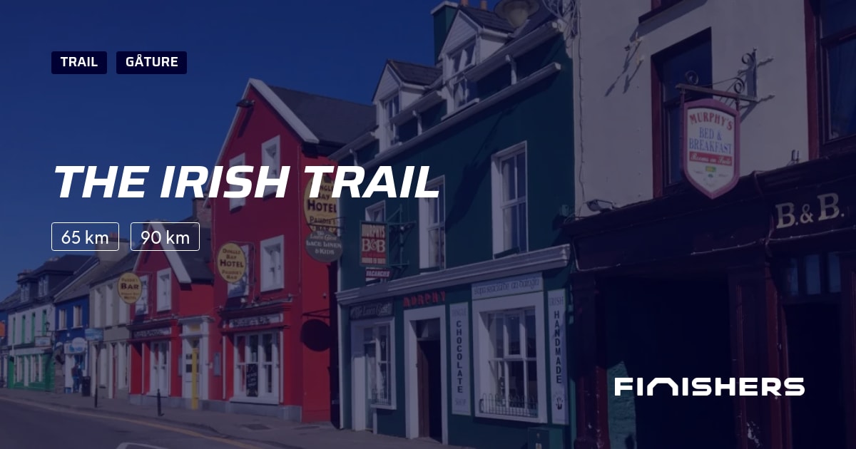 🏃 The Irish Trail 2026 - Rute, tilmelding og resultater | Finishers
