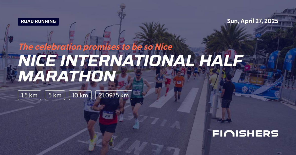 🏃 Nice International Half Marathon results | Finishers