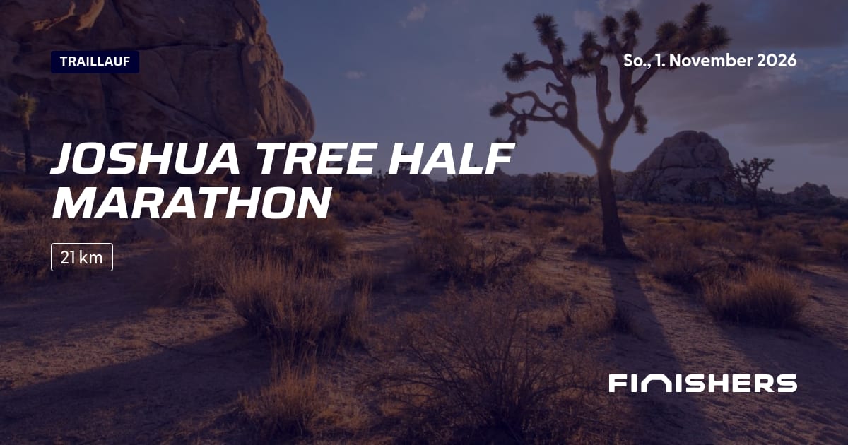 🏃 Joshua Tree Half Marathon 2026 - Alle Strecken-, Ergebnis- und ...