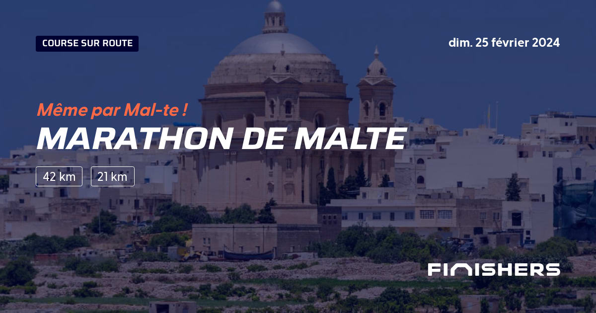 🏃 Marathon de Malte 2024 - Parcours, inscriptions & résultats | Finishers