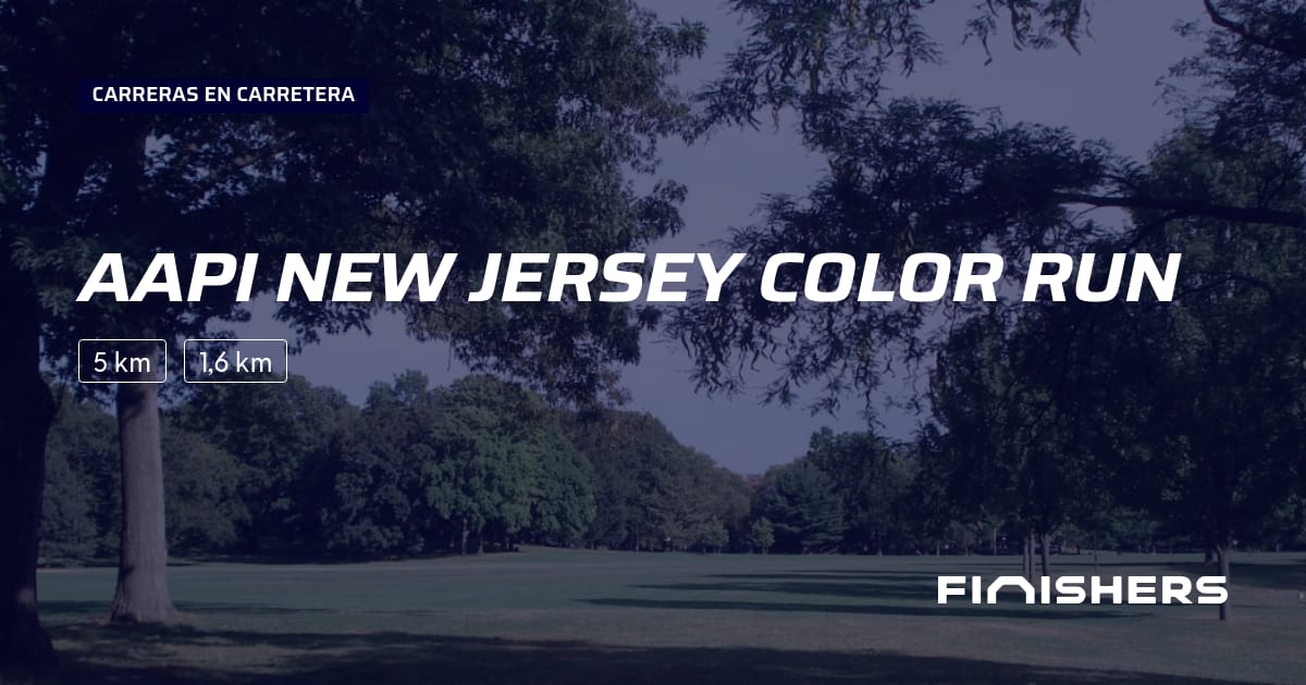 🏃 AAPI New Jersey Color Run 2026 - Toda la información sobre los ...