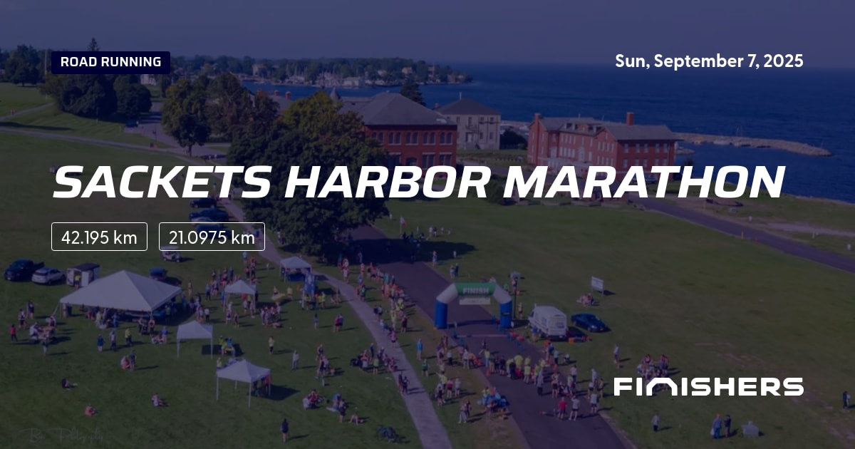 🏃 Sackets Harbor Marathon 2025 - All the information about the race and ...