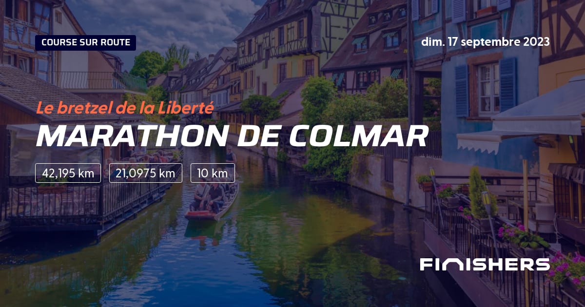🏃 Marathon de Colmar 2023 - Parcours, inscriptions & résultats | Finishers