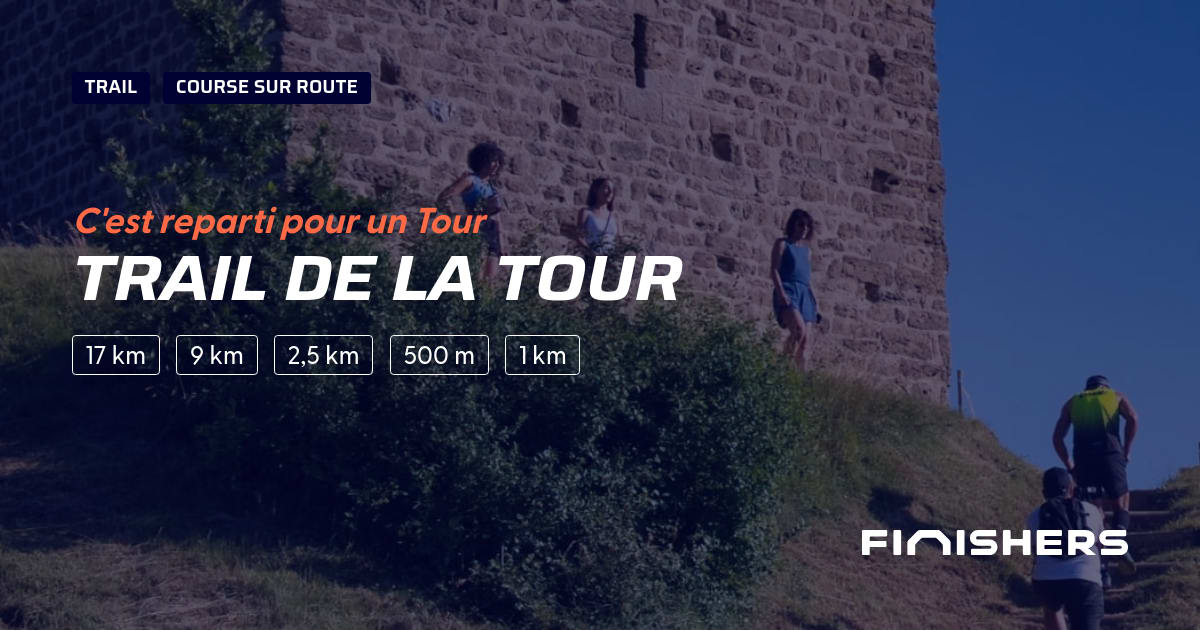 🏃 Résultats Trail de la Tour 2025 | Finishers