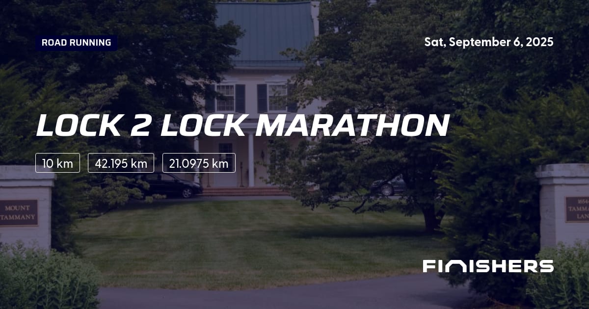 🏃 Lock 2 Lock Marathon 2025 - All the information about the race and ...
