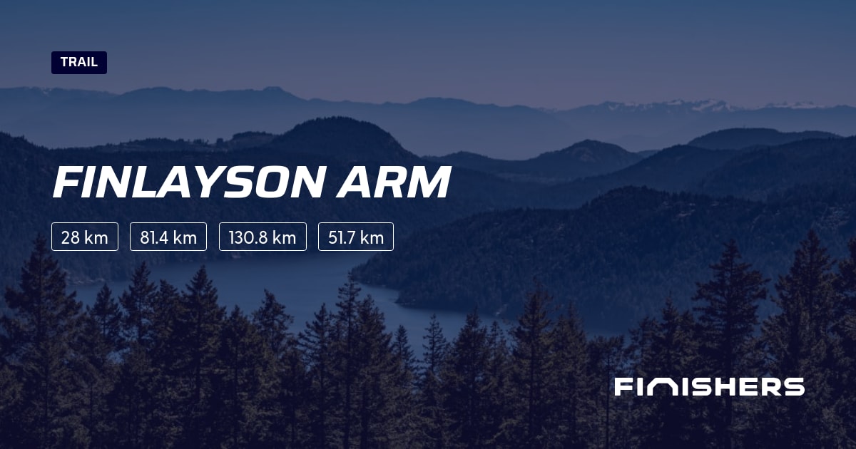 🏃 Finlayson Arm 2026 - All the information about the race and ...