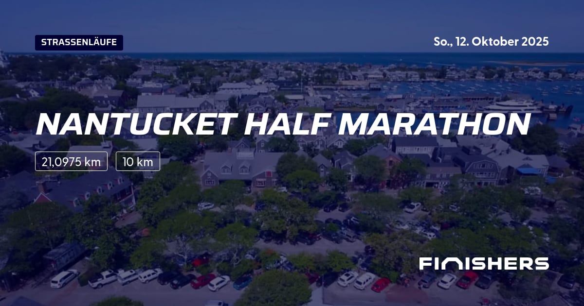 🏃 Nantucket Half Marathon 2025 - Alle Strecken-, Ergebnis- und ...