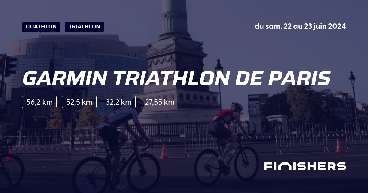 🏃 Garmin Triathlon de Paris 2024 - Parcours, inscriptions & résultats ...
