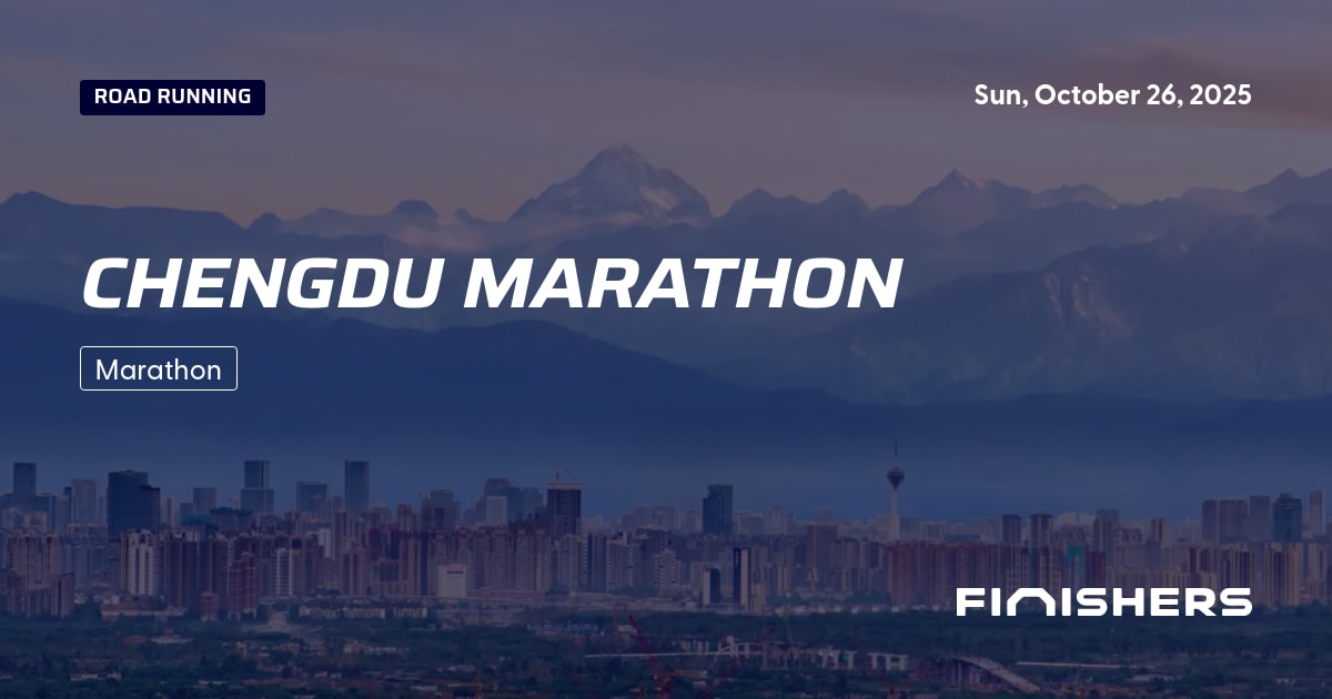 🏃 Chengdu Marathon 2025 - All the information about the race and ...