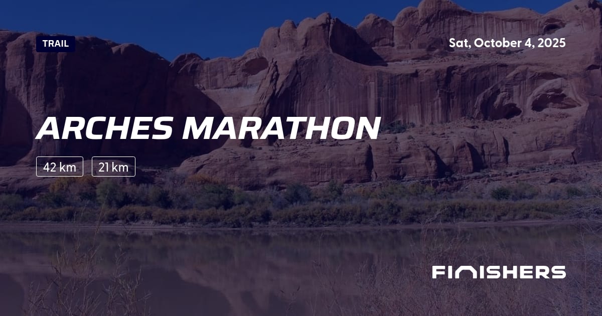 🏃 Arches Marathon 2025 - All the information about the race and ...