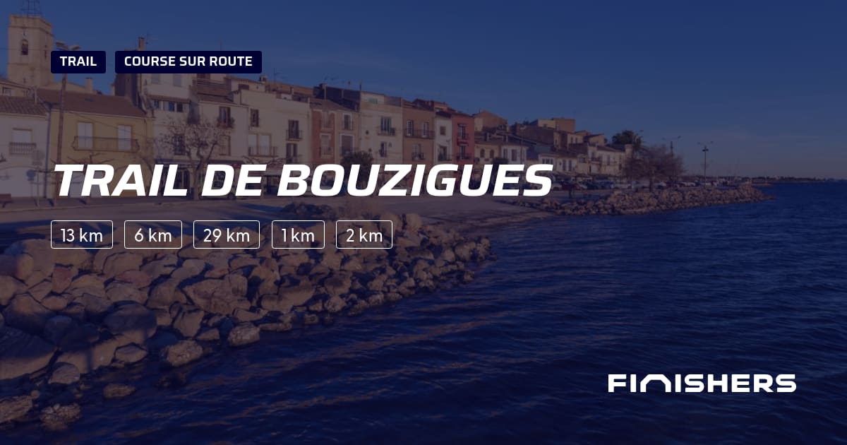 🏃 Trail de Bouzigues 2027 - Parcours, inscriptions & résultats | Finishers