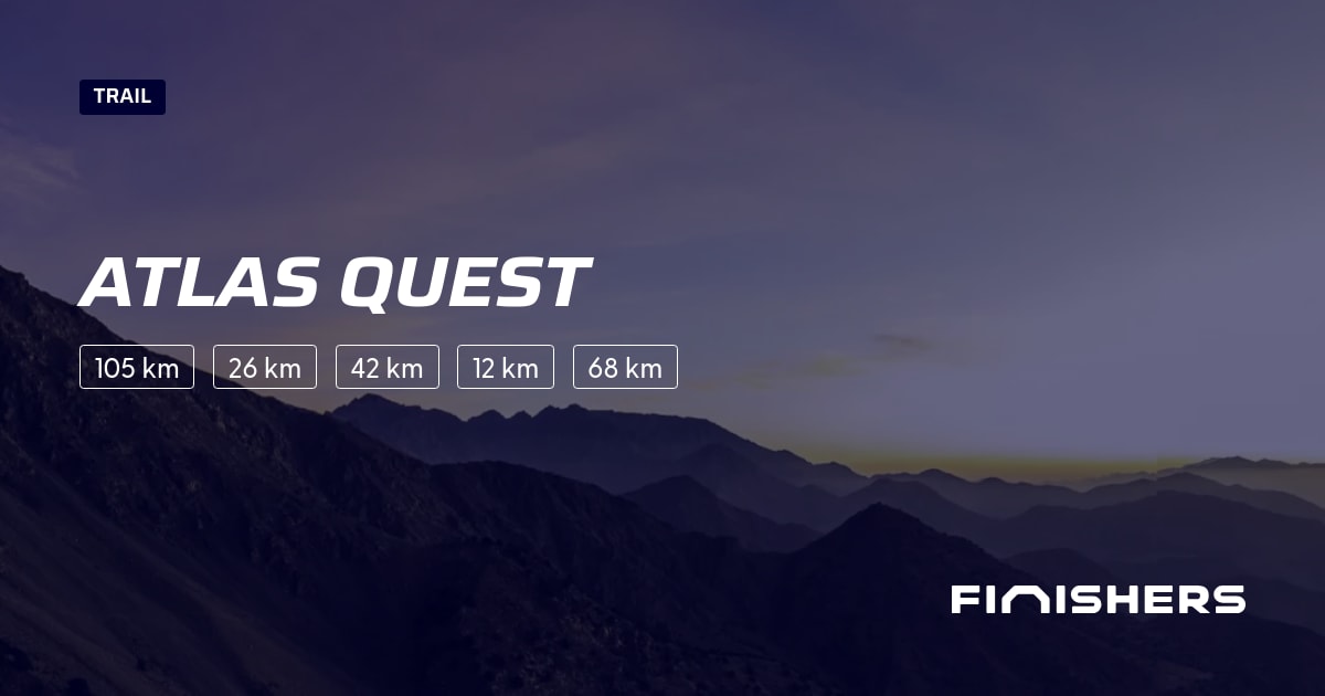 🏃 Atlas Quest 2026 - Toda la información sobre los recorridos ...