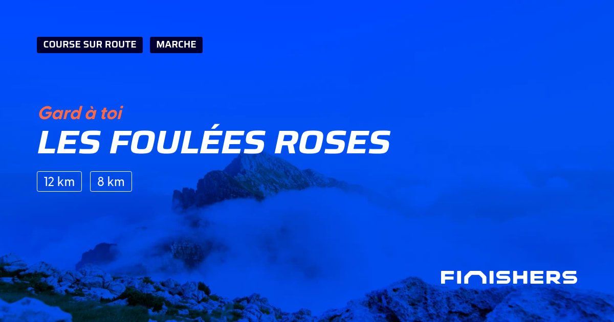🏃 Les Foulées Roses 2026 - Parcours, inscriptions & résultats | Finishers