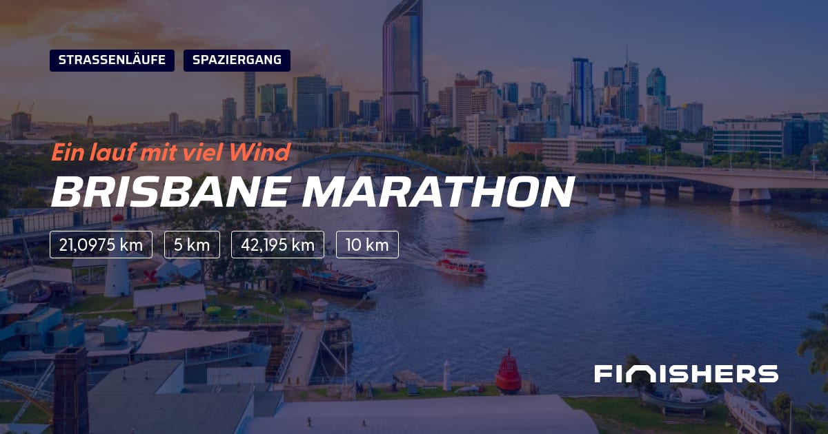 🏃 Brisbane Marathon 2026 - Alle Strecken-, Ergebnis- und Anmeldeinfos ...