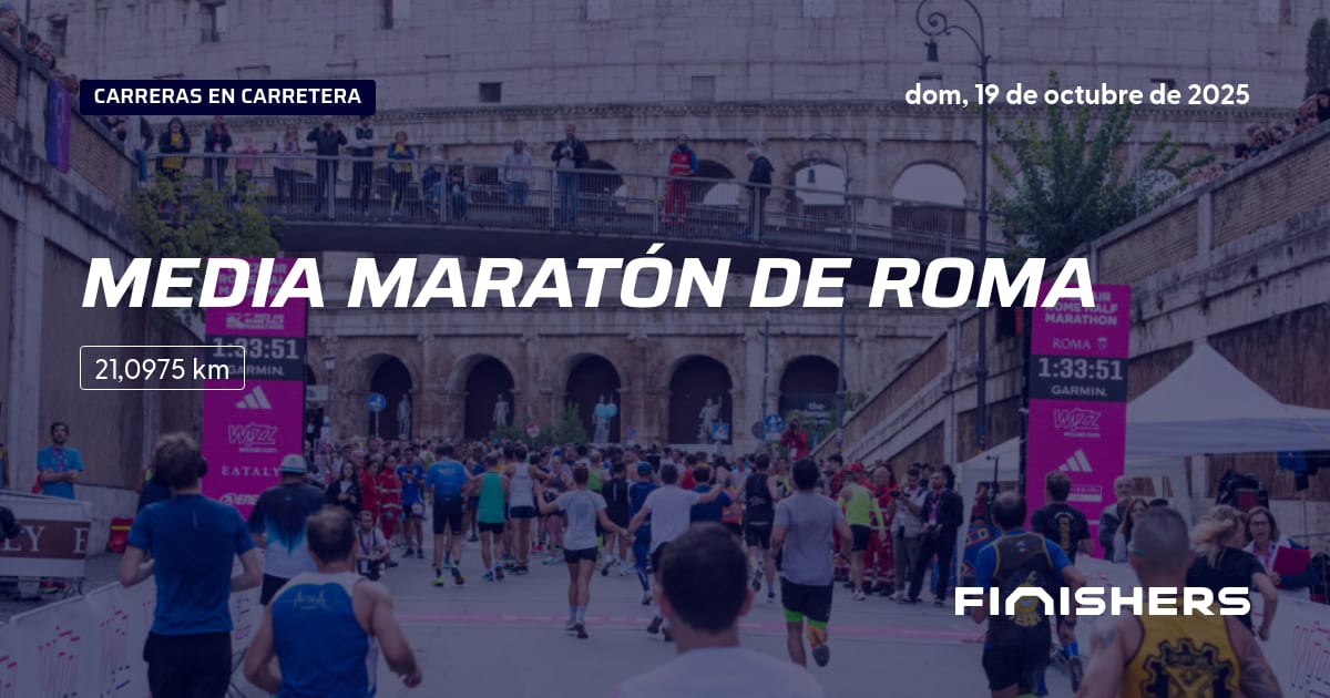🏃 Media Maratón de Roma 2025 - Toda la información sobre los recorridos ...