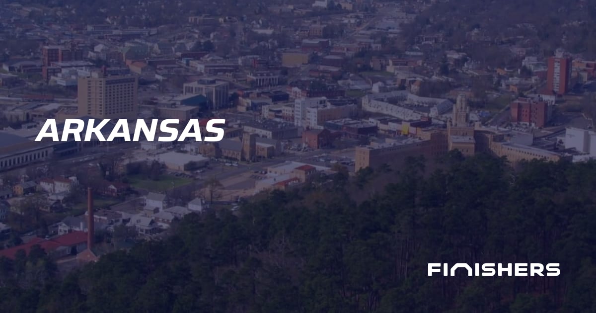 🏃 Running races in Arkansas | Finishers