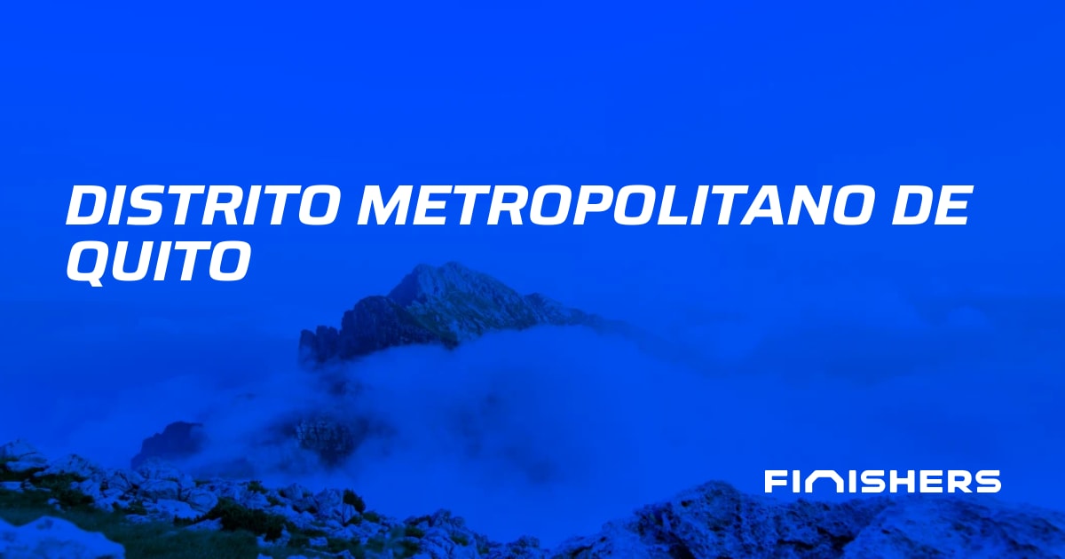 🏃 løbskalender Distrito Metropolitano de Quito den2025: trails, 5km ...