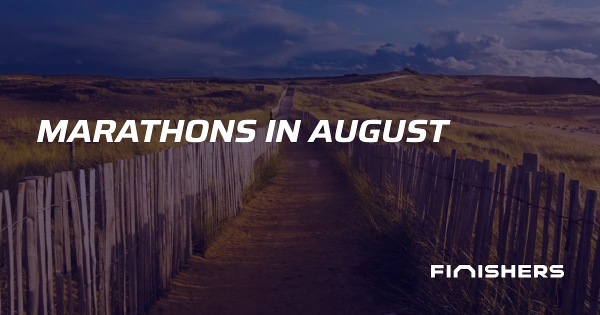 🏃 August Marathons | Finishers