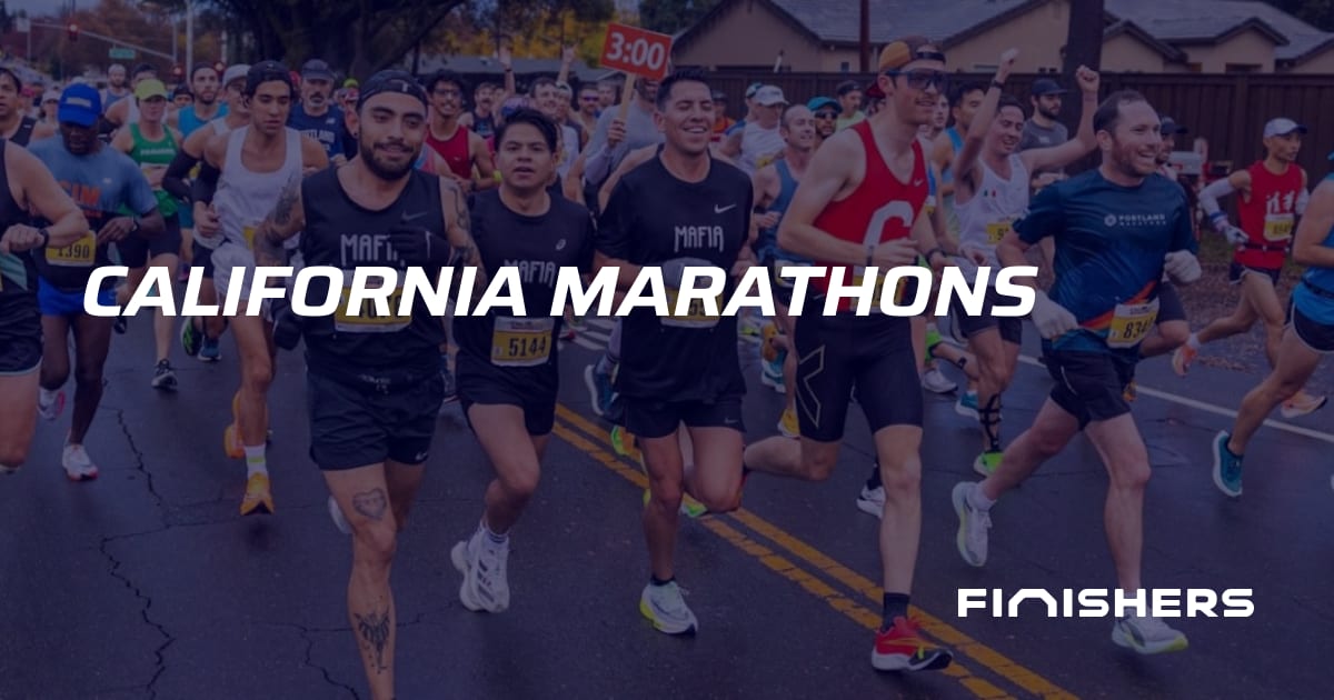 🏃 Marathons in California | Finishers