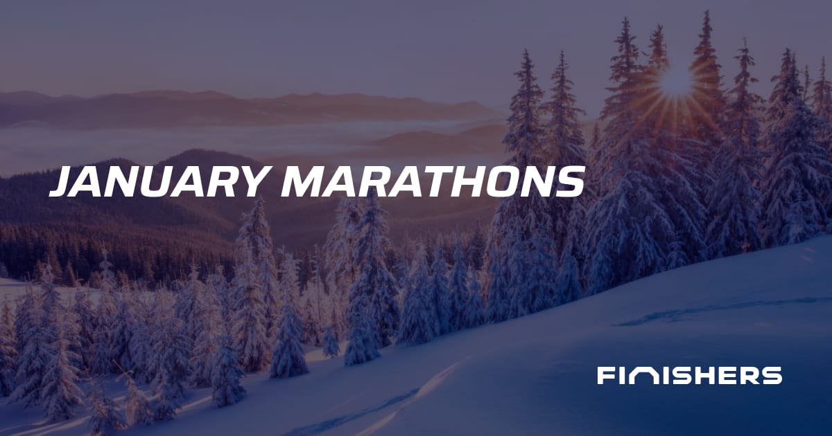 🏃 January Marathons | Finishers