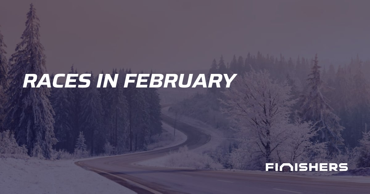 🏃 February Running Events Calendar | Finishers