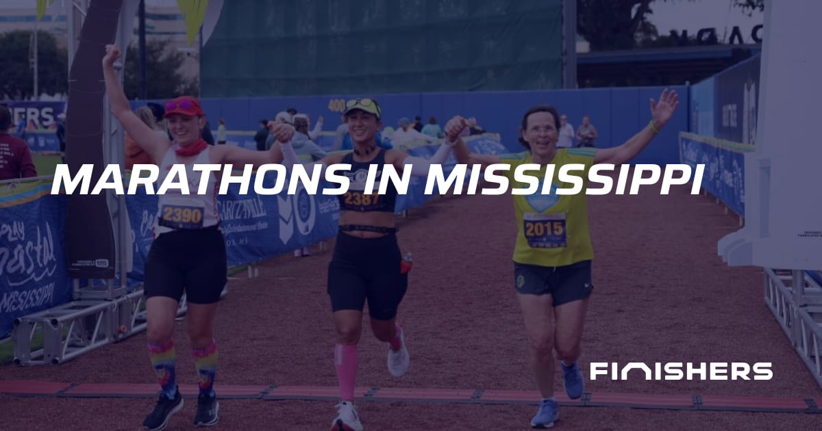 🏃 Marathons in Mississippi | Finishers