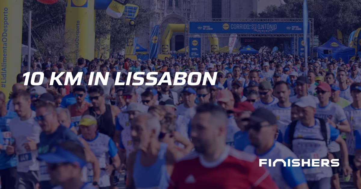 🏃 De 10 km-races in Lissabon | Finishers