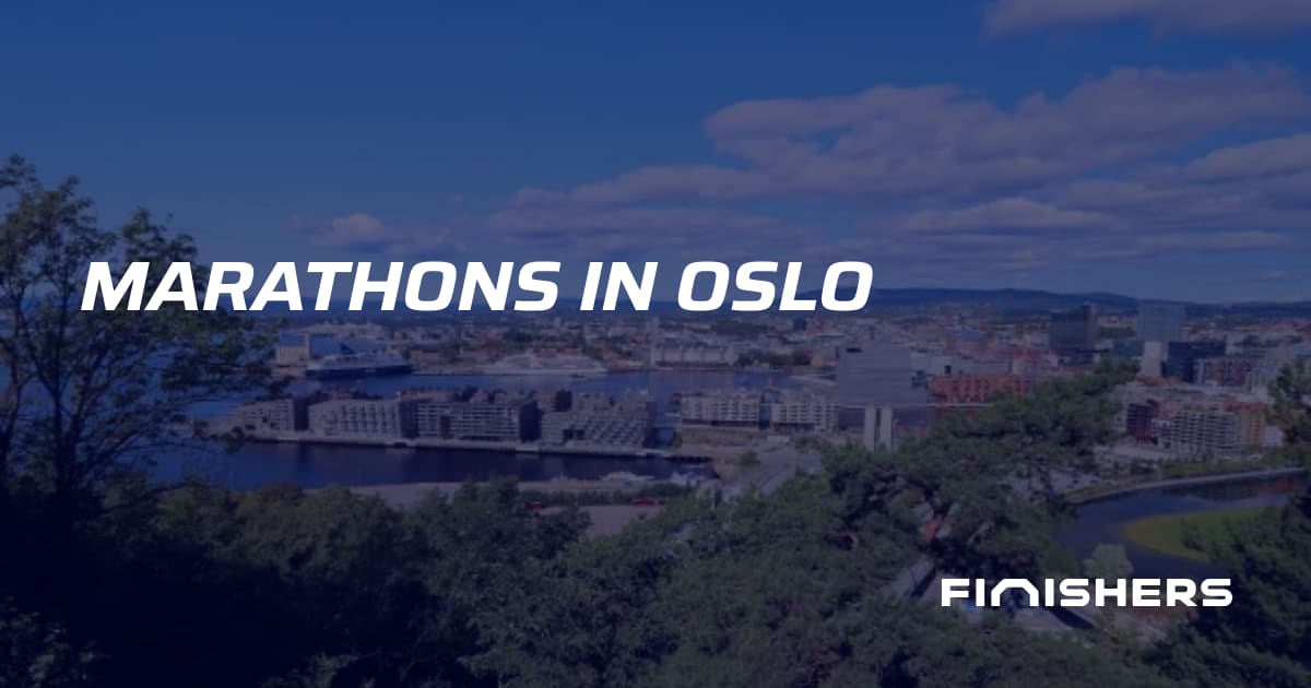 🏃 Marathons in Oslo | Finishers