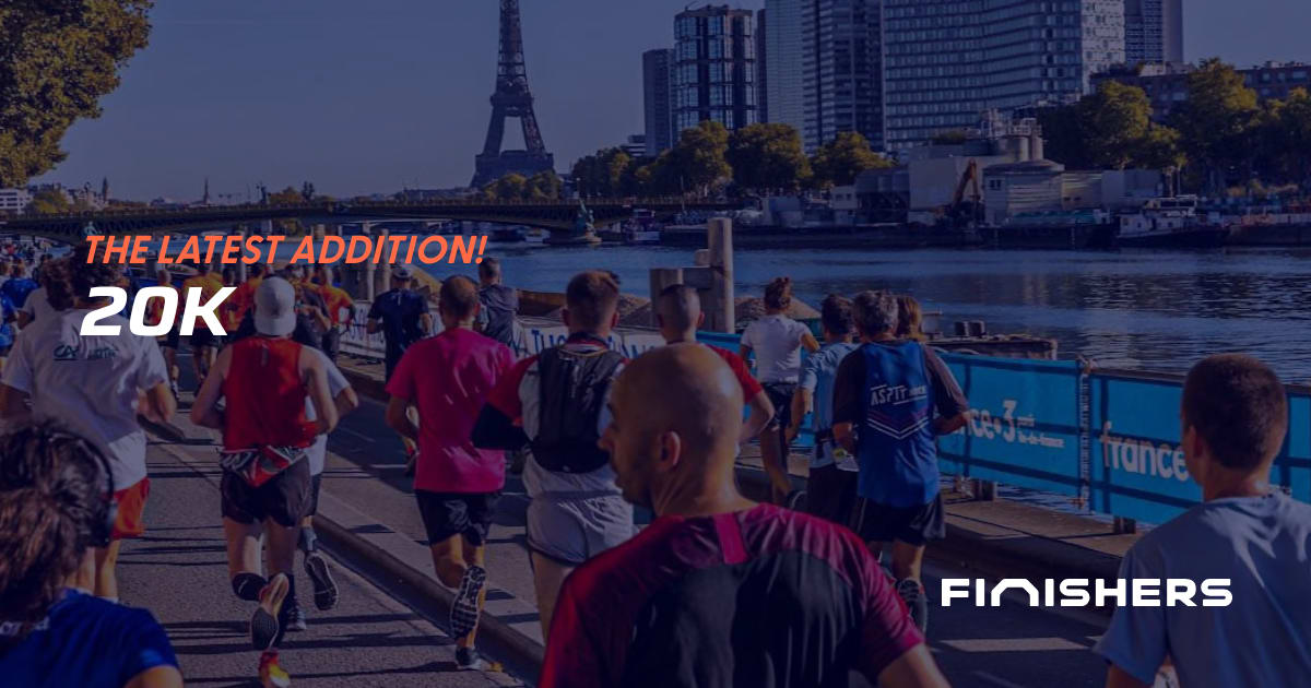 🏃 20K Races Calendar | Finishers
