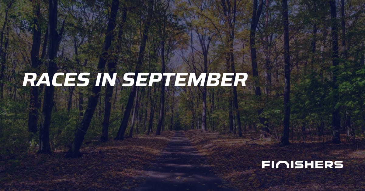 🏃 September Running Event Calendar | Finishers
