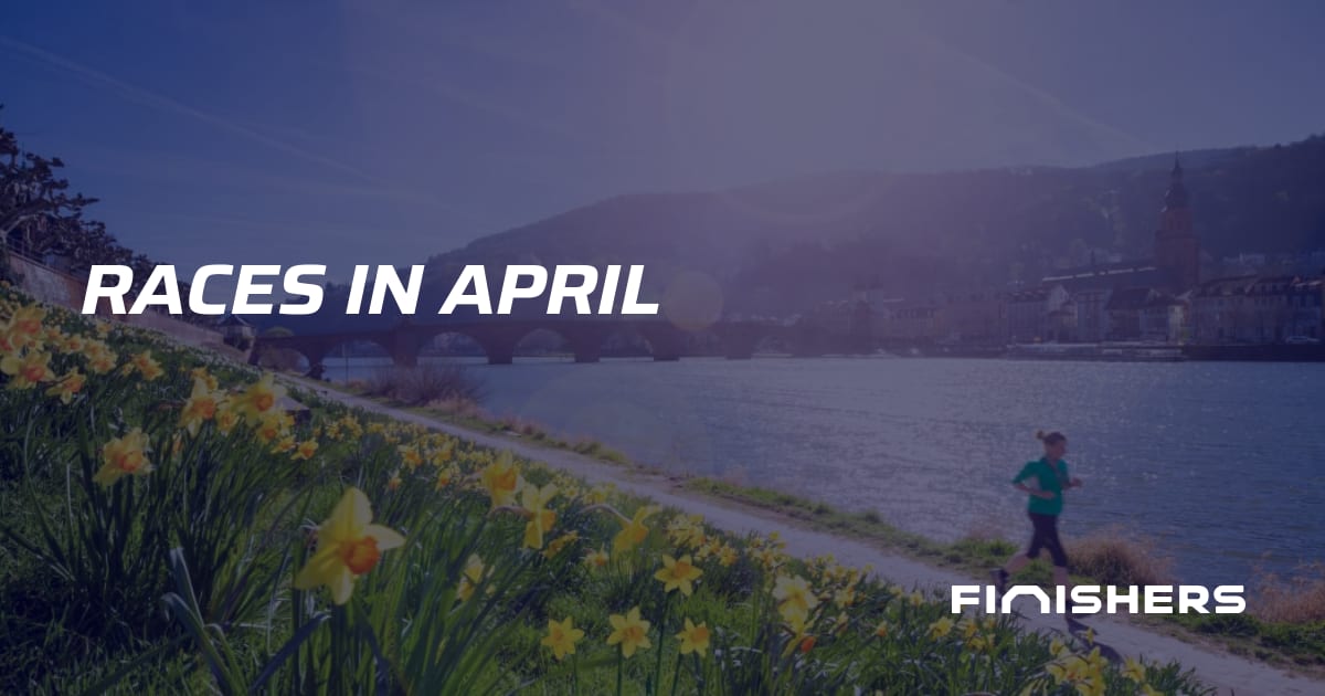 🏃 April Running Events Calendar | Finishers