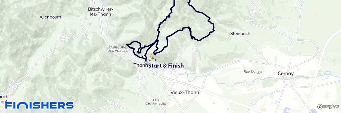 🏃 La Festivale de Thann 2026 - Parcours, inscriptions & résultats | Finishers