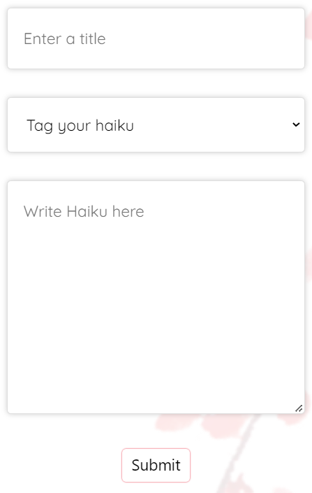 GitHub - Kay-ddggxh/woohoo-haiku: Django based Haiku sharing app as PP4 for CodeInstitute