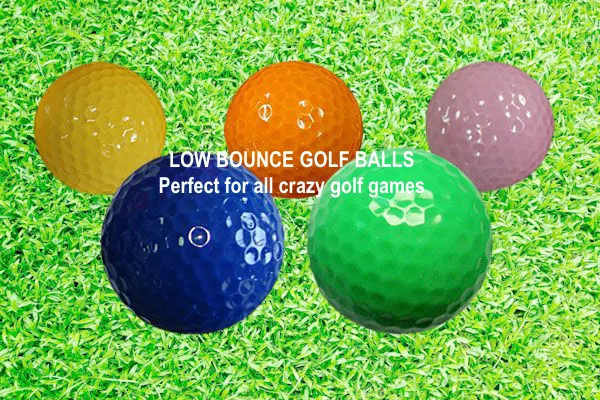 Golf Balls Pack 12 | Crazy Golf Balls | Low Bounce Golf Balls ...