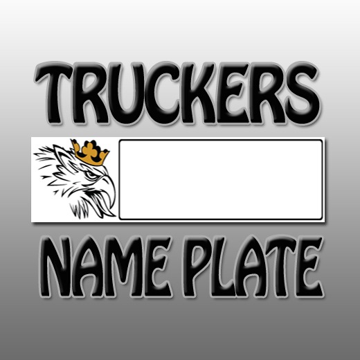 Truck Name Plate - Aberdeen Number Plates