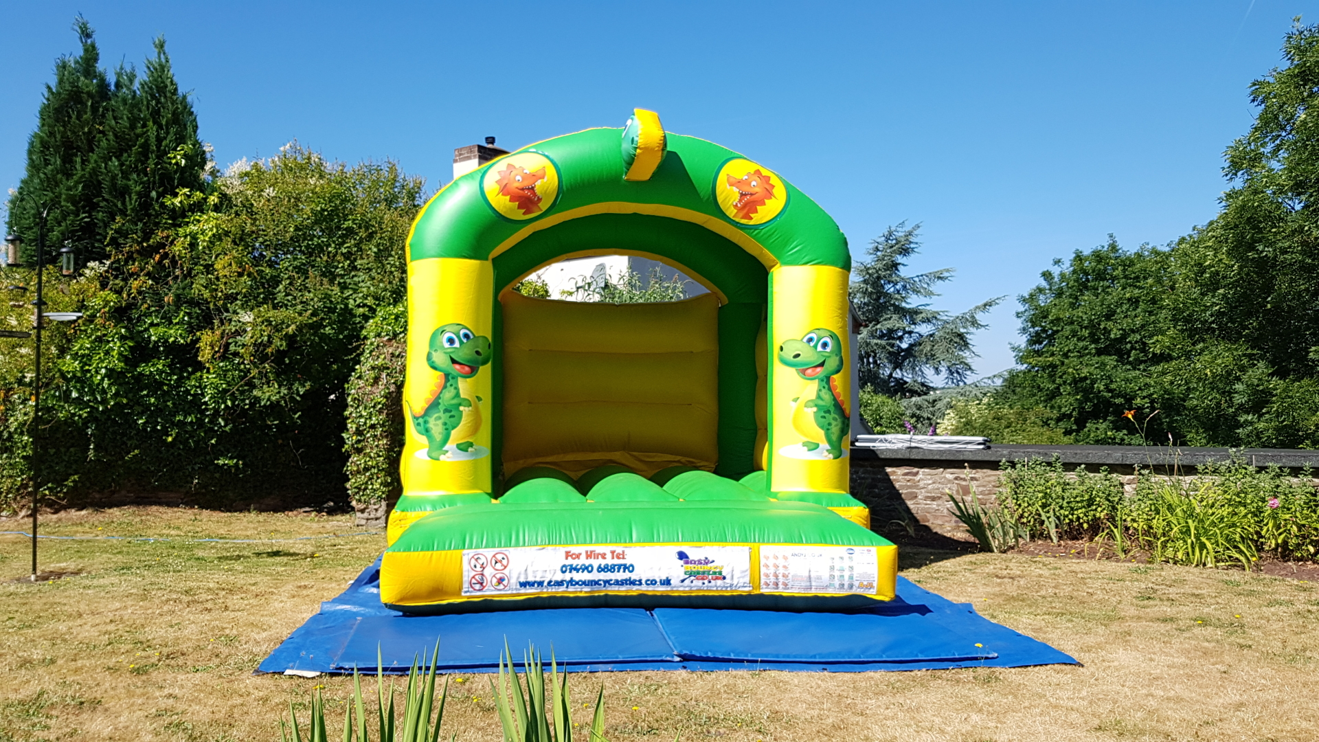 Dinosaur Bouncy Castle - Easy Bouncy Castles