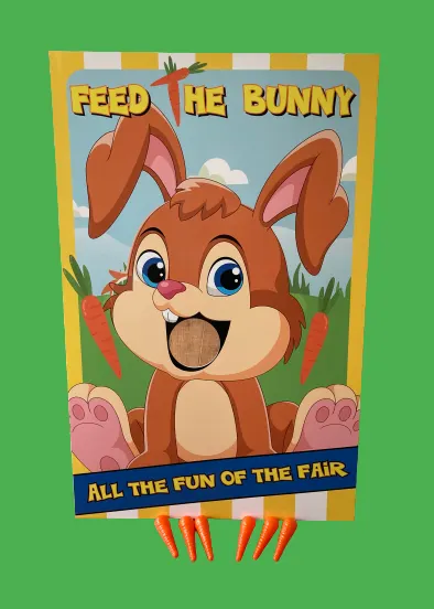 Feed The Bunny Game | Activity Game | Side Stall Game | Easter Game ...