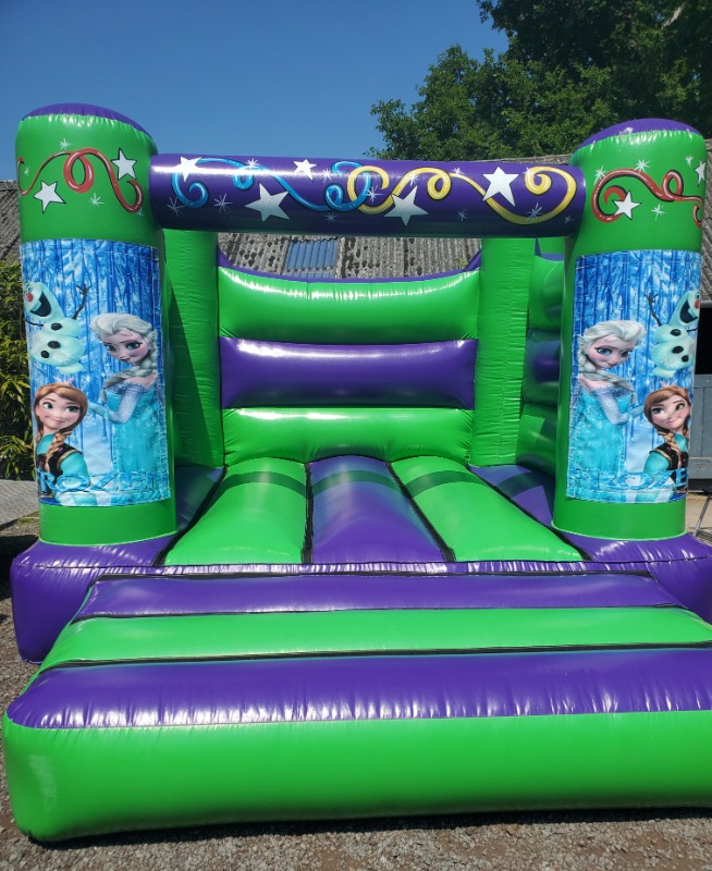 Frozen Bouncy Castle - Tiny Tots Inflatables