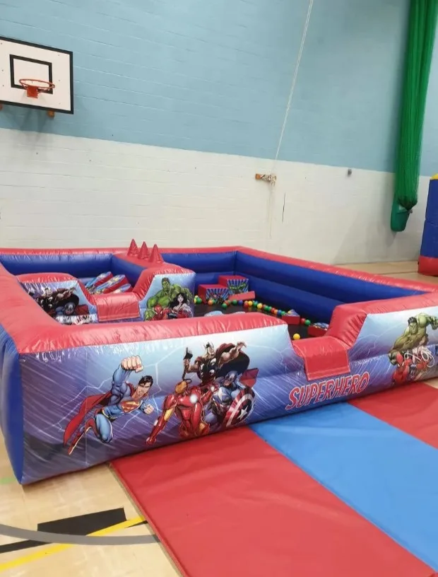 Super Hero Play Surround 14ft X 14ft For Hire In Plymouth And The ...