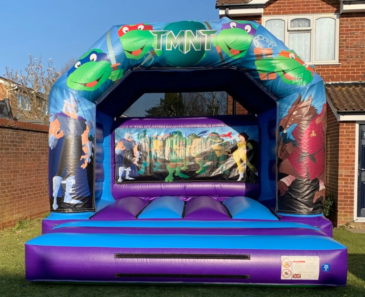 Ninja Turtles Bouncy Castle - Riviera Events