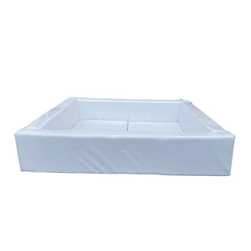 Plain White Gloss Ball Pool Commercial Soft Play - Little Big Shapes