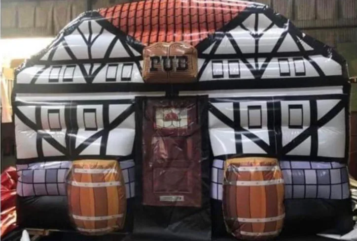 Inflatable Pub - K&K Bouncy Castles Wirral