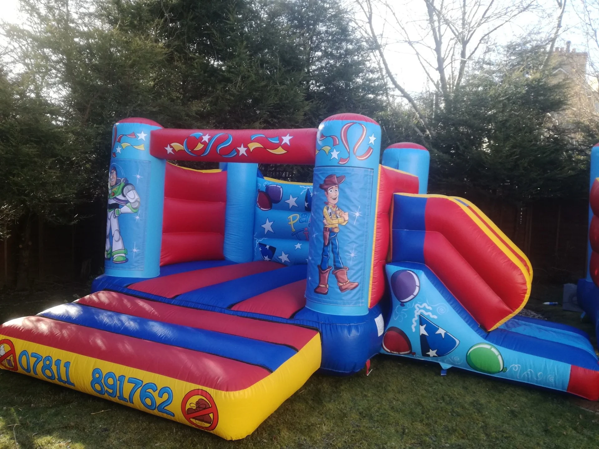 Toy Story Castle And Slide - Acm Entertainments, Bouncy Castle Hire ...
