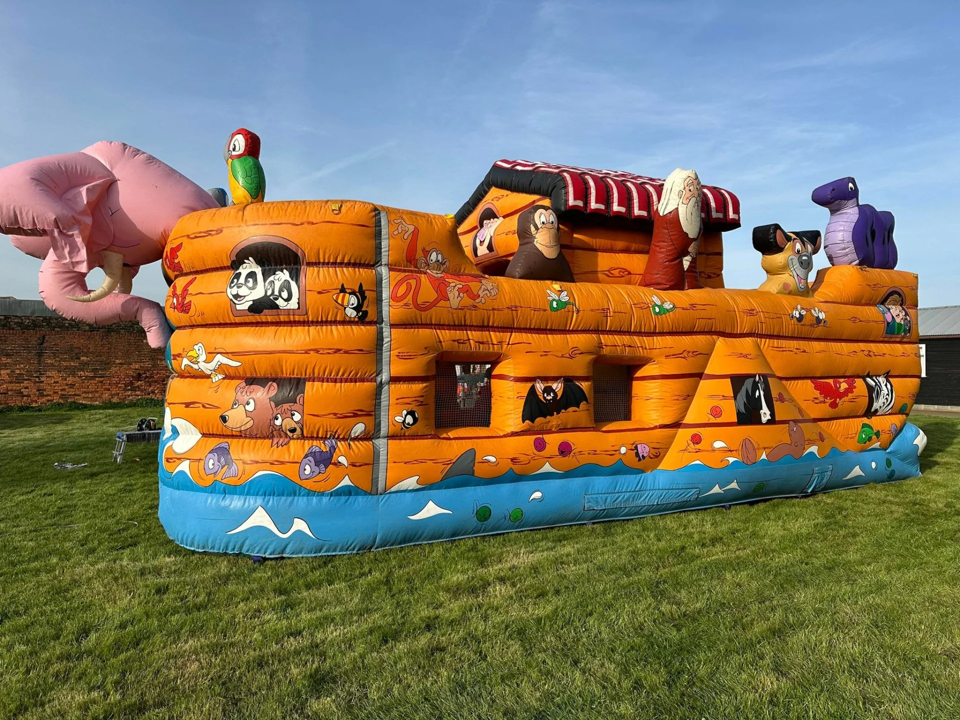Noah Ark Fun Run - Inflatable Fairs | Bouncy Castle Hire London, Essex