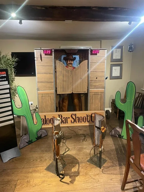 Interactive Saloon Bar Shoot Out Hire - Rodeo Bull Hire London|Kent ...
