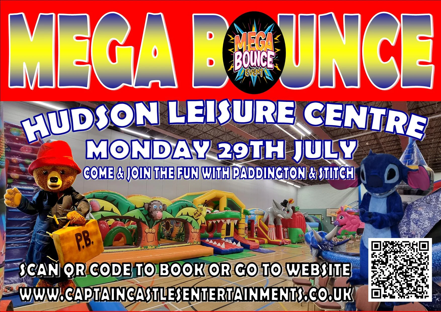 Mega Bounce Wisbech Captain Castles Entertainments