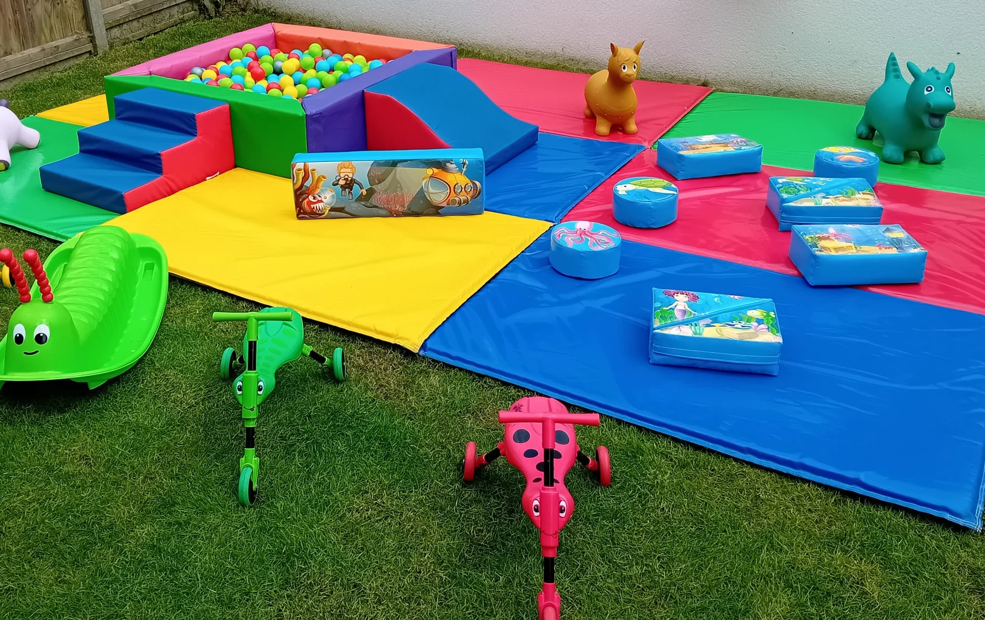 Under The Sea Soft Play Package - Dino Tots Bouncy Castle & Soft Play Hire