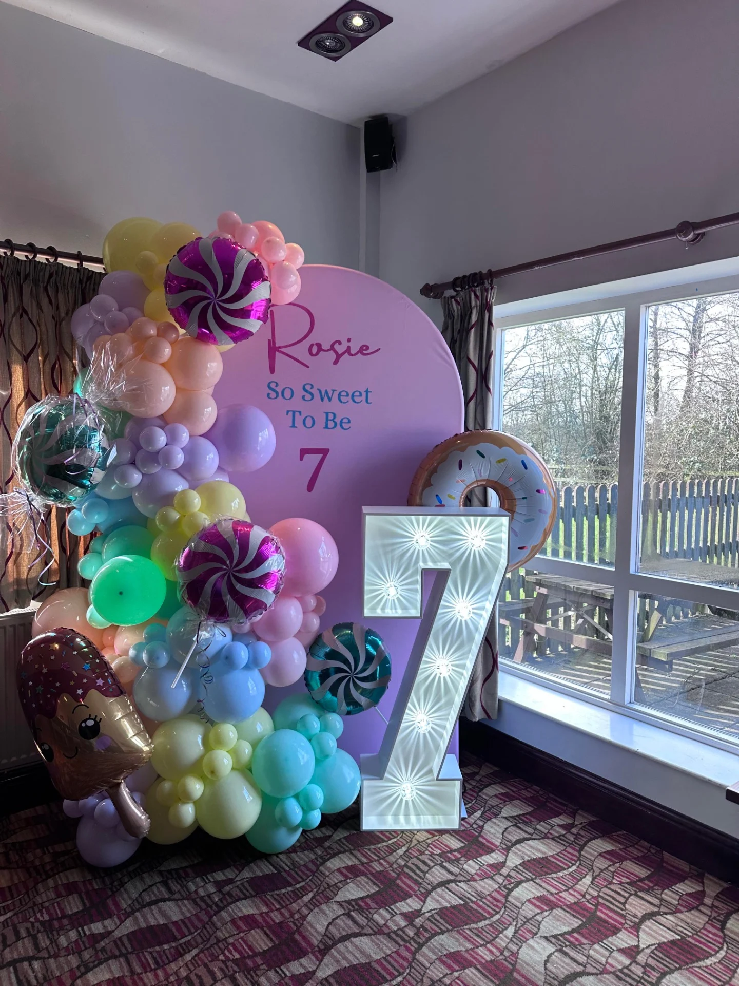 Candy Land Sail Board - Sj Leisure Dress Your Event, Party Planners ...