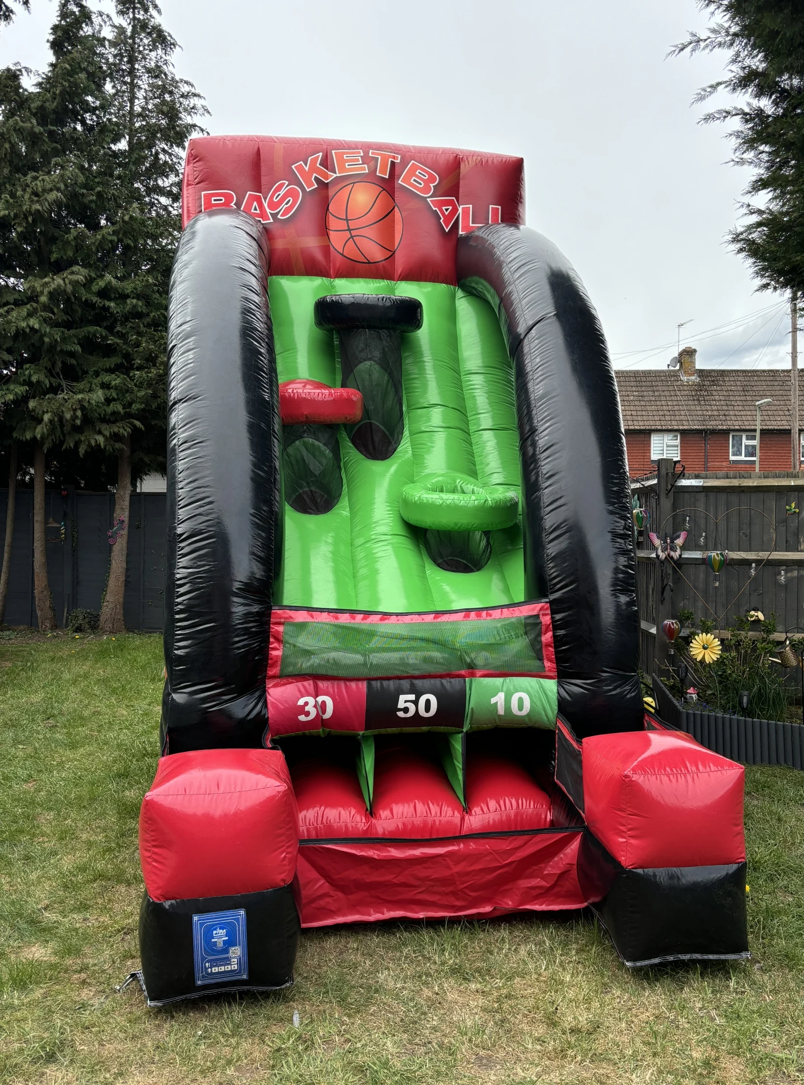 Inflatable Basketball Shootout Hire Surrey Jaimies Castles, Bouncy ...